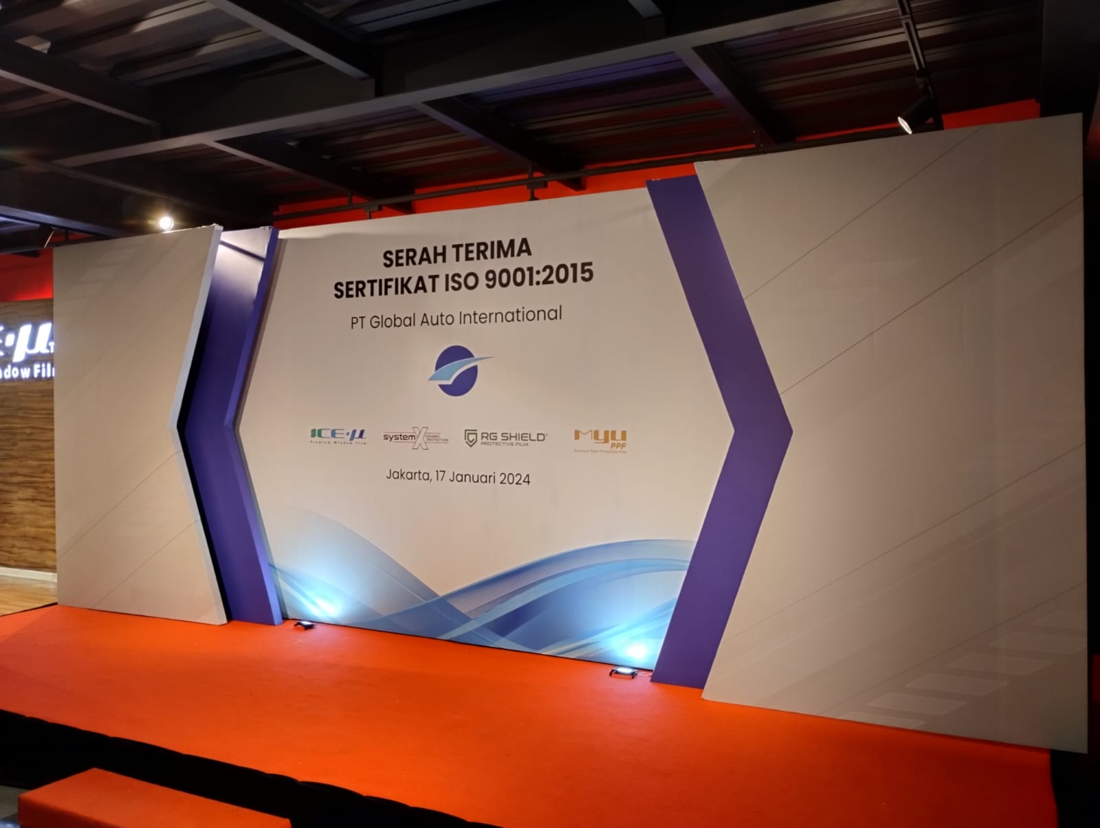 Backdrop Stage - Jasa Backdrop Event Kantor Instansi dan Kampus